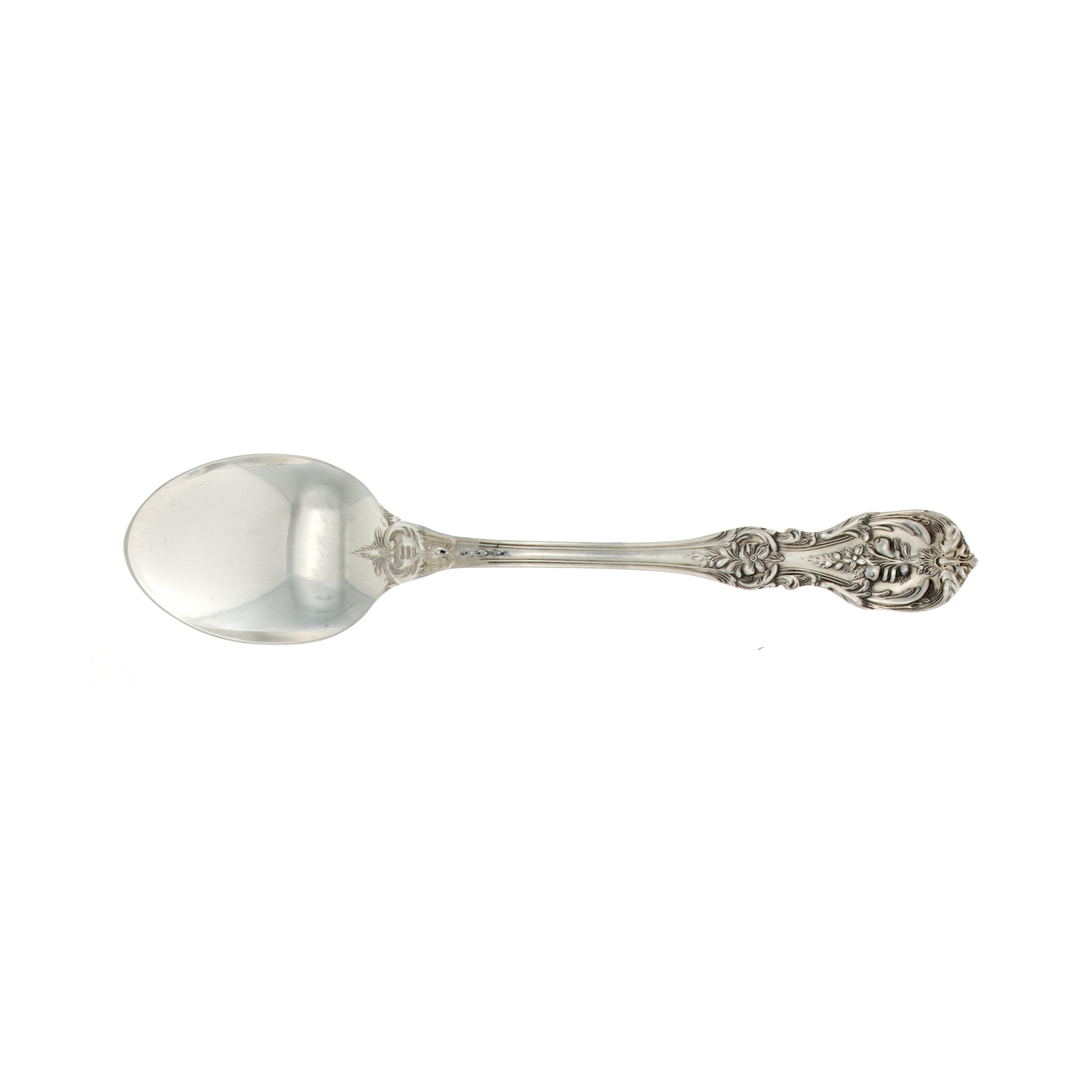 Francis I Sterling Silver New Oval Soup Spoon – Louise Doggett Antiques